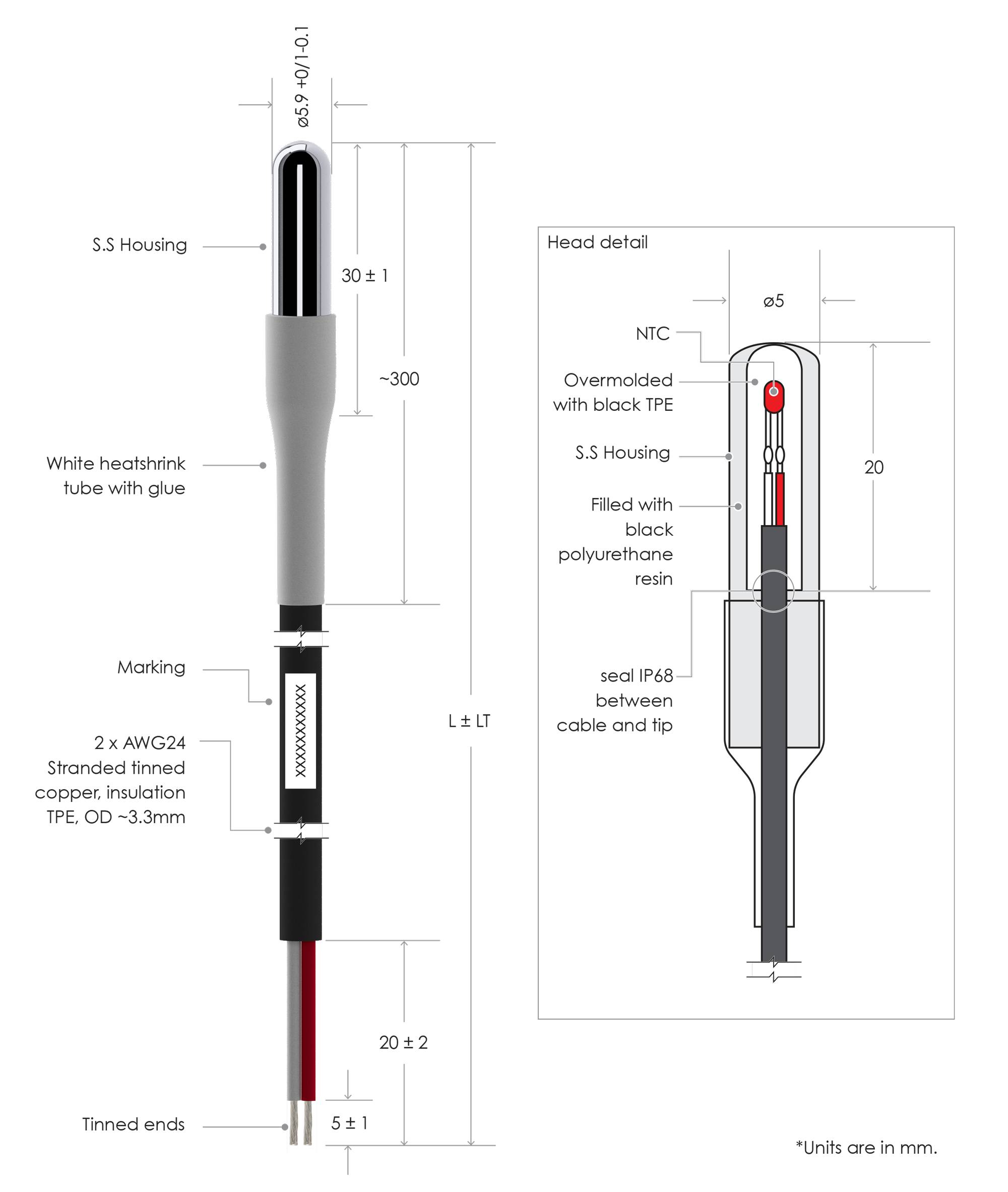 Air Sensors - NTC - SUPERSENSE